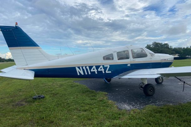 1978 Piper Archer II N1144Z - Tampa Bay Aviation