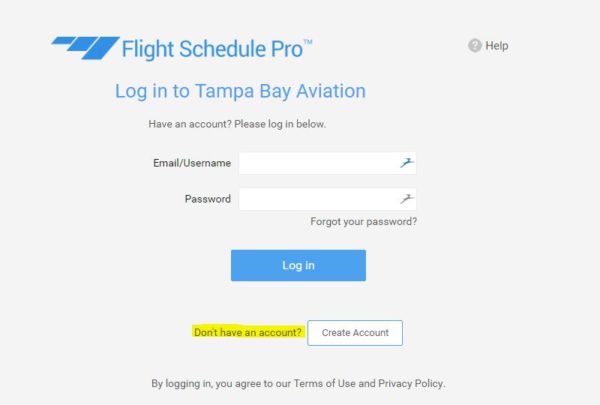 Online Flight Scheduling - Tampa Bay Aviation
